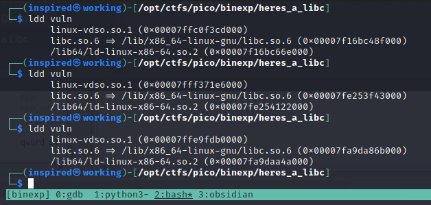 Picoctf 2021 Binary Exploitation Challenge Writeups